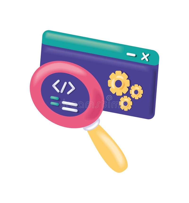 Programming code analytics stock vector. Illustration of digital - 321879248