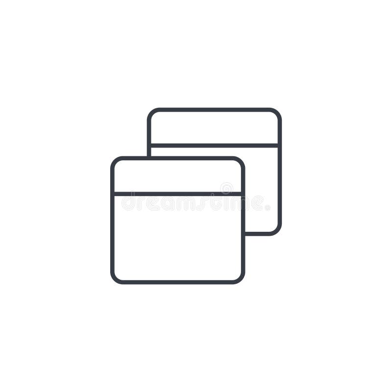 Programming Code, Setup Application Thin Line Flat Icon. Linear Vector Symbol Colorful Long ...