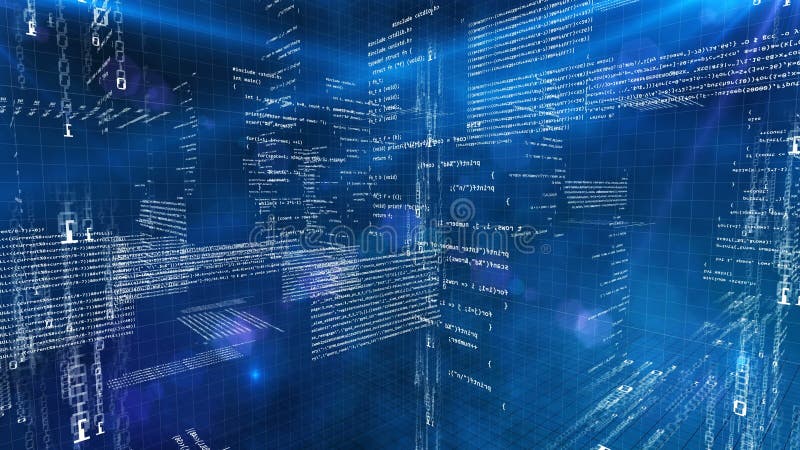 Future AI Tech Machine Learning, Human Fast Digital Computing, Robot ...