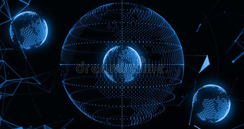 Programming Code And Data Processing Over Digital Globe Image Stock Image Image Of Security