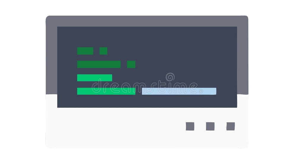 Programming Code Editor, Software Engineering Icon, Vector Design Generative AI Stock Vector ...