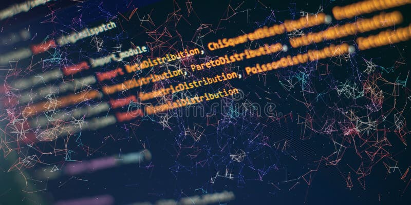 Programming Code on the Laptop Screen. Notebook Closeup Stock Image - Image of closeup, notebook ...