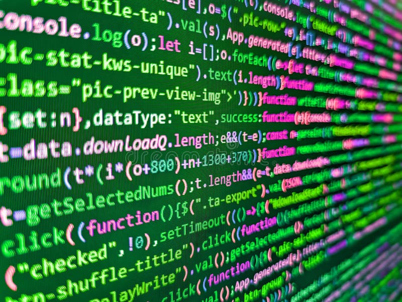 Programming Code Screen of Software Developer. Concept Screen of ... Programming Code Screen of Software Developer. Concept Screen of ...