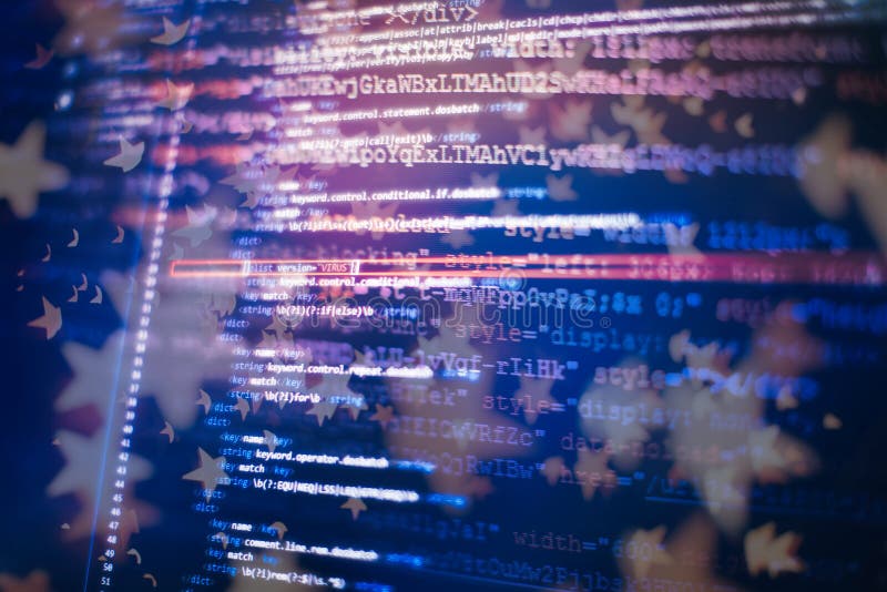 Programming Code Screen Of Software Developer Software Programming