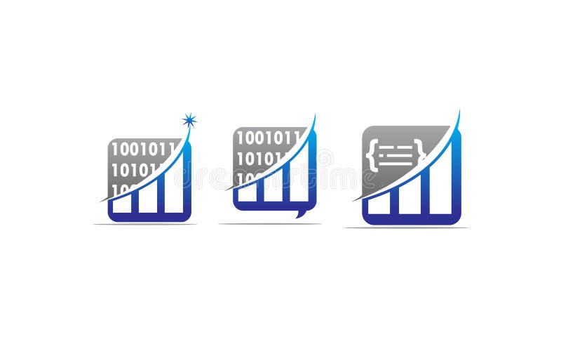Programming code Solutions stock vector. Illustration of optimization ...
