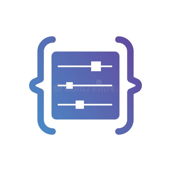 Programming Code Technology Logo Vector Design Stock Vector - Illustration of abstract, vector ...