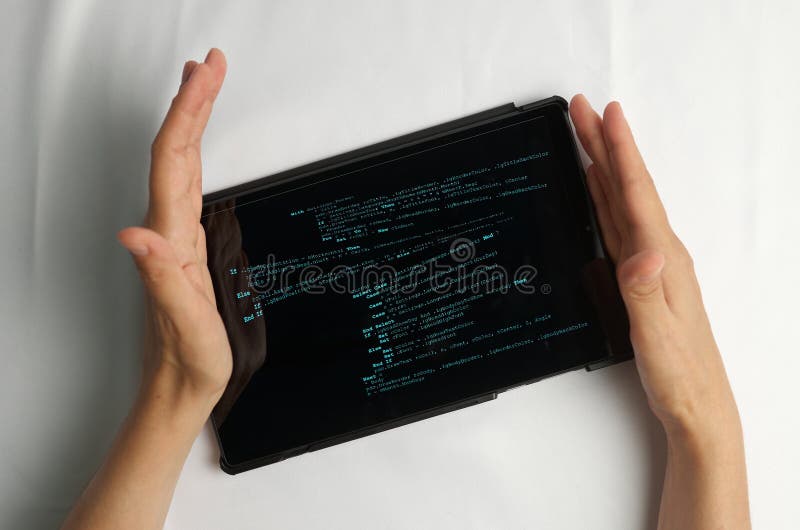 Programming and Coding Concept. Program Code Creation: Hands Inserting ... Programming and Coding Concept. Program Code Creation: Hands Inserting ...