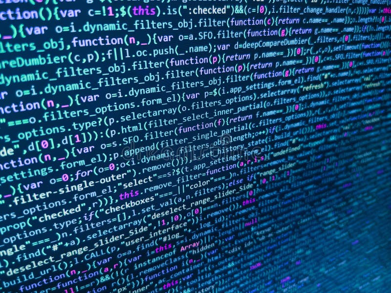 Programming Coding With Editor Colorful Themes Data Bits Computer Bits Shadow And Dark
