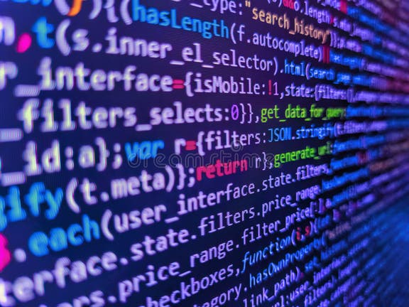 Programming Coding With Editor Colorful Themes Coding Programmer