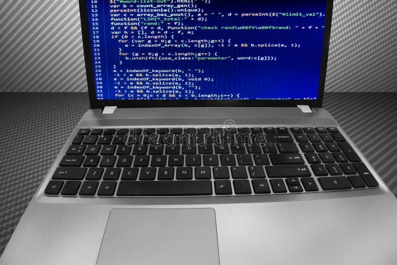Programming Coding Source Code Screen Stock Illustration Illustration Of Coding Concept