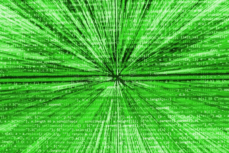 Programming Coding Source Code Screen Stock Illustration Illustration Of Display Depth 52209584 6759