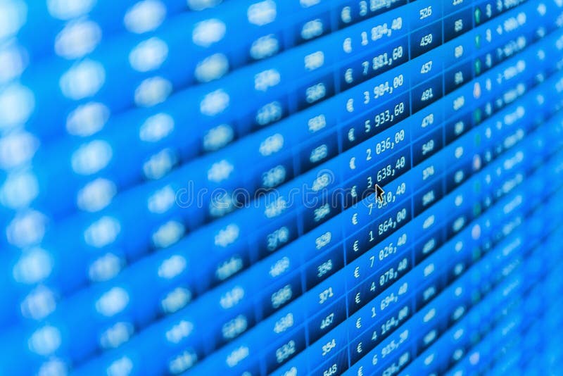 Programming Coding Source Code Screen Stock Image Image Of Dollar Chart 52640469
