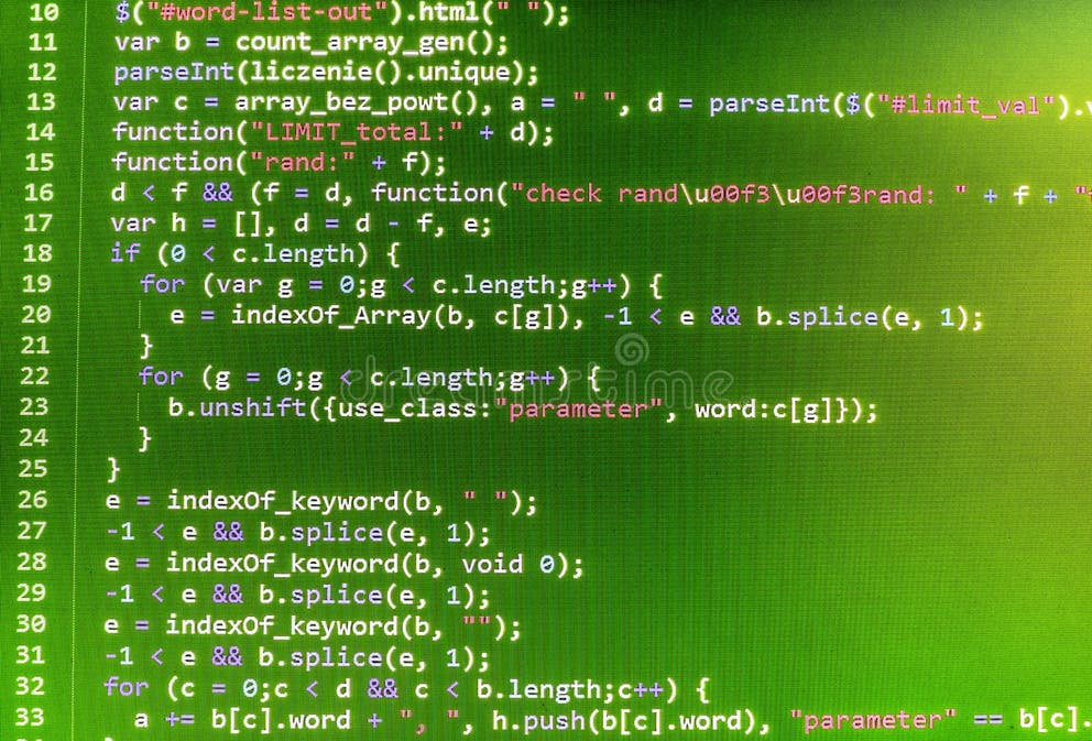 Programming Coding Source Code Screen Stock Illustrations 4980 Programming Coding Source Code