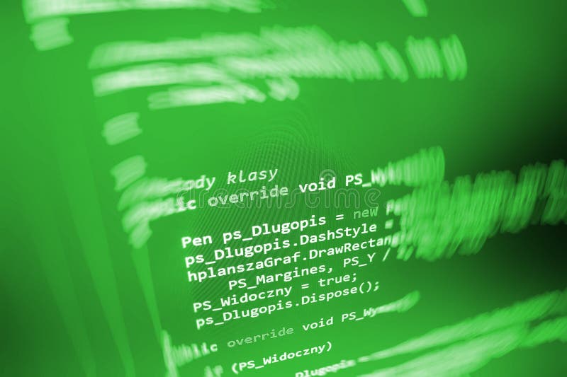 Programming Coding Source Code Screen Stock Illustration Illustration Of Function Computer