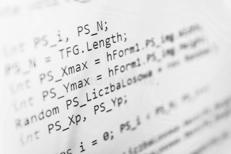 Programming Coding Source Code Screen Stock Image Image Of Coding Application 59646479