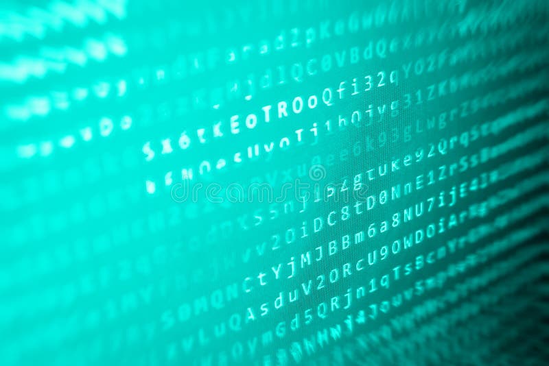 Programming Coding Source Code Screen Stock Illustration Illustration Of Data Display 60173343
