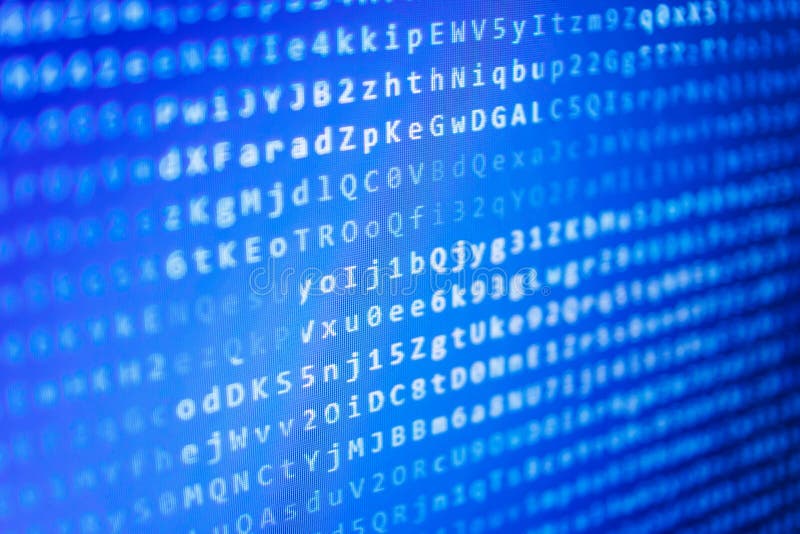 Programming Coding Source Code Screen Stock Illustration Illustration Of Byte Communication