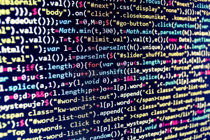 Programming Coding Source Code Screen Stock Illustration Illustration Of Code Function 62455655