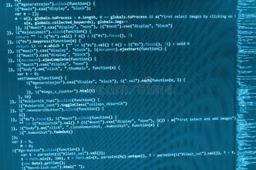 Programming Coding Source Code Screen Stock Illustrations – 6,081 ...