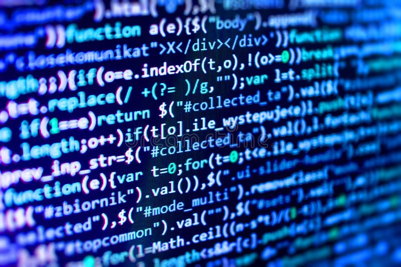 Programming Coding Source Code Screen Stock Image Image Of Command Developer 65239983