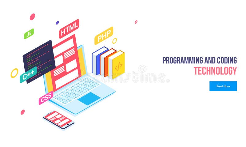 Java Programming Code Technology Banner Java Language Software Coding Development Website