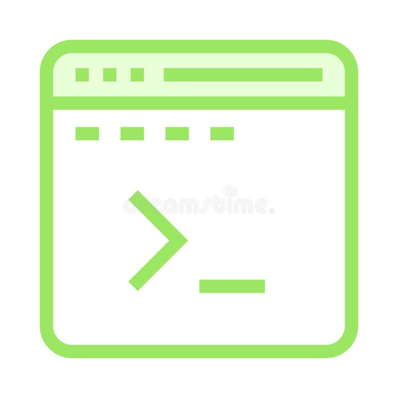 Programming Color Line Icon Stock Vector - Illustration of solid ...