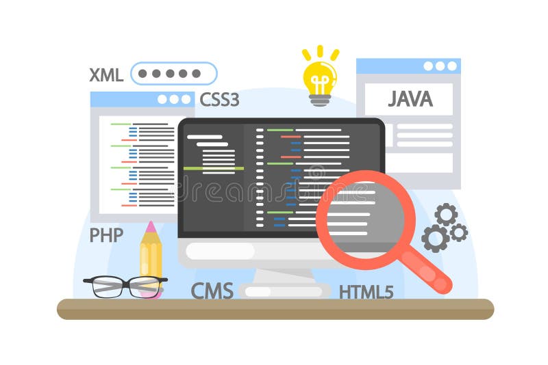 C Programming Computer Programming, Language Logo. Stock Vector - Illustration of coding, symbol ...