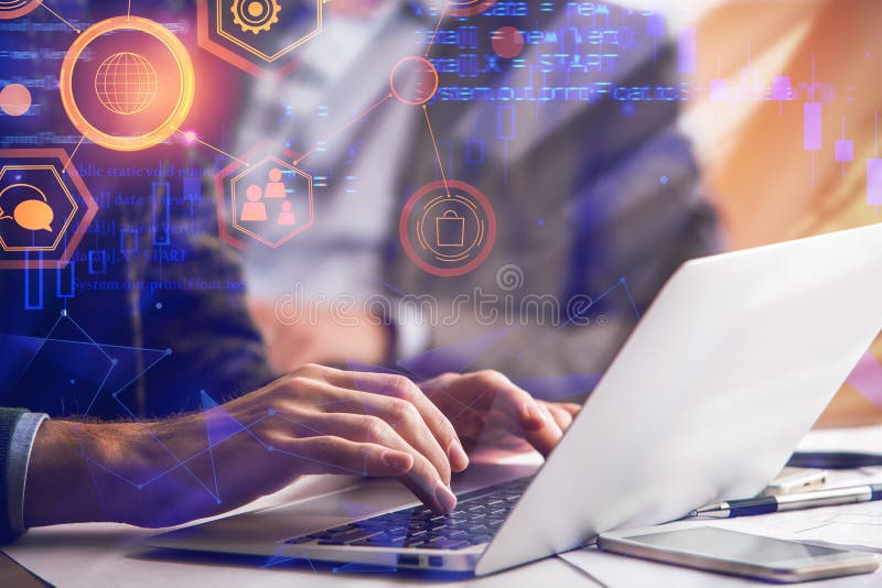 Programming, Computing And Website Concept Stock Photo - Image of ...