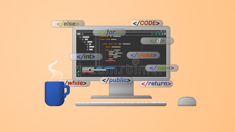 Various Programming Languages Stock Illustrations – 29 Various ...