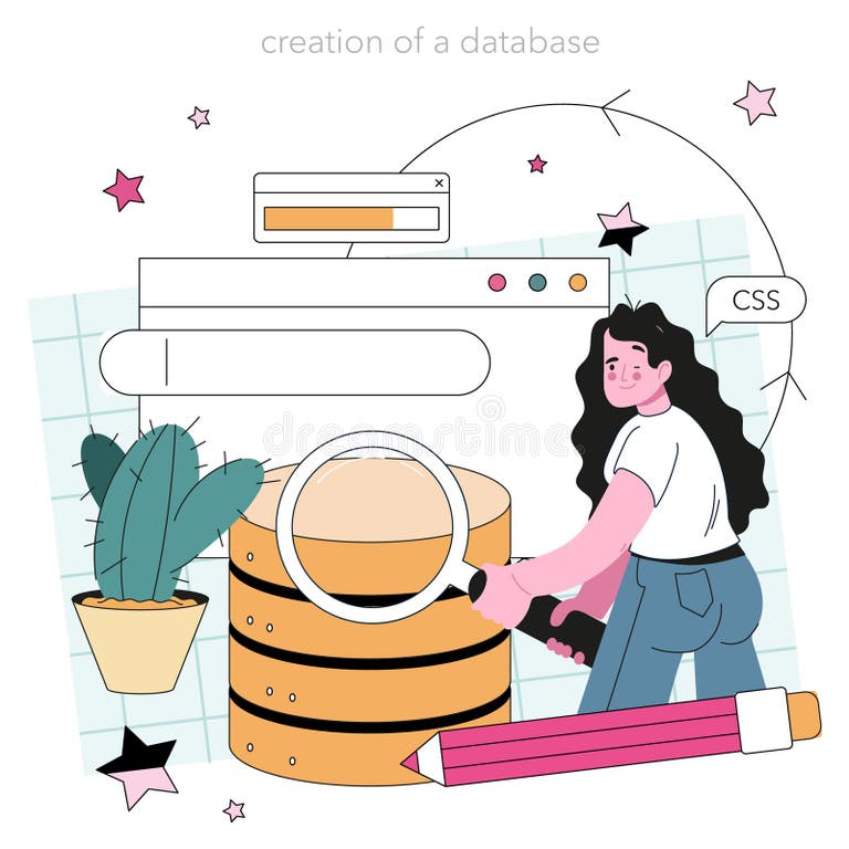 Programming Concept. Idea of Coding, Testing and Writing Programs Stock ...