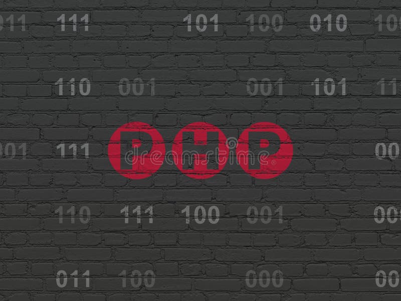 Programming Concept: Word Php on Wall Background Stock Illustration - Illustration of ...
