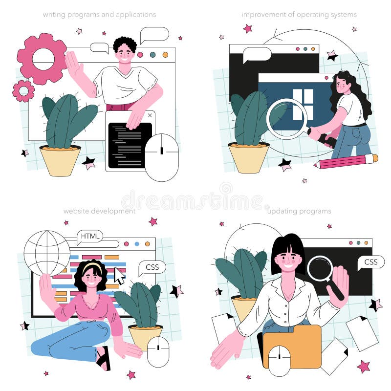 Programming Concept Set. Idea of Coding, Testing and Writing Programs ... Programming Concept Set. Idea of Coding, Testing and Writing Programs ...