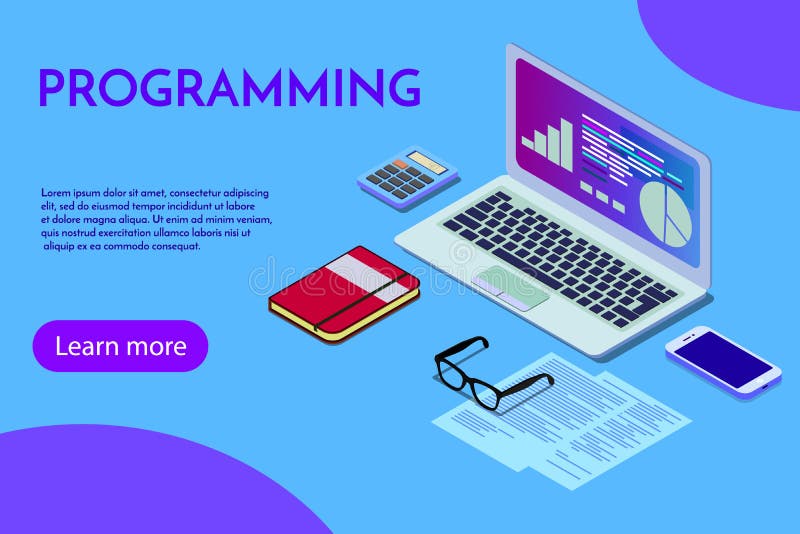 Programming Concept Web Engineer At Work Vector Images Programmer Programming Web Site