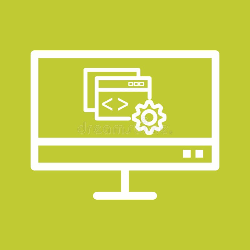 Programming Configuration Stock Vector Illustration Of Interface