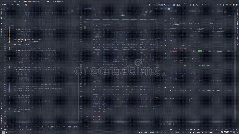 Programming Console with Dark Background. Coding Vector Illustration ... Programming Console with Dark Background. Coding Vector Illustration ...