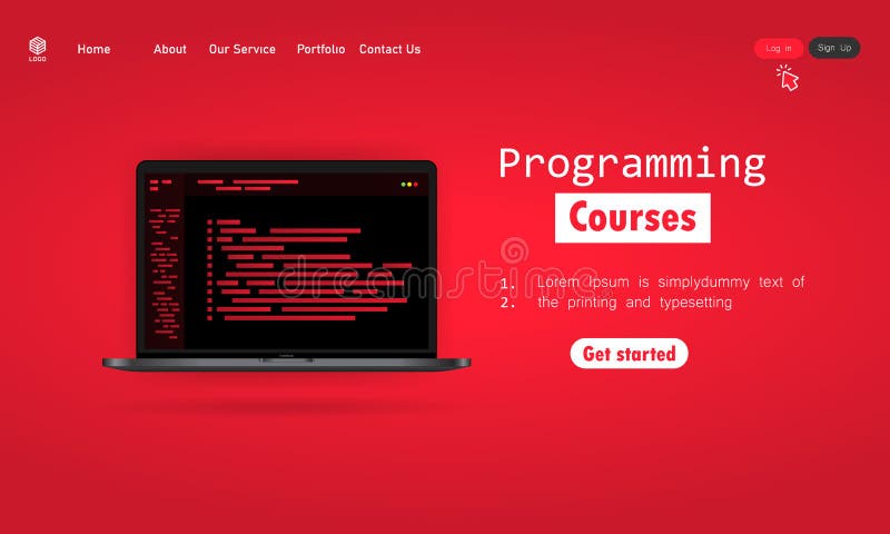 Learn To Code Laravel Php Framework Programming Language On Computer Screen Programming