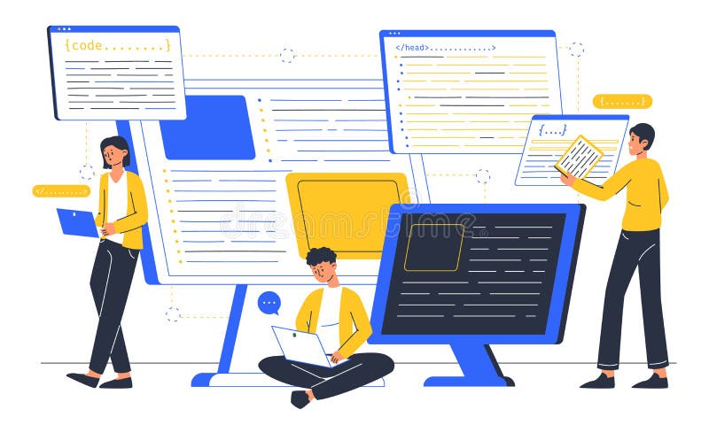 Software Engineers Stock Illustrations – 438 Software Engineers Stock ...