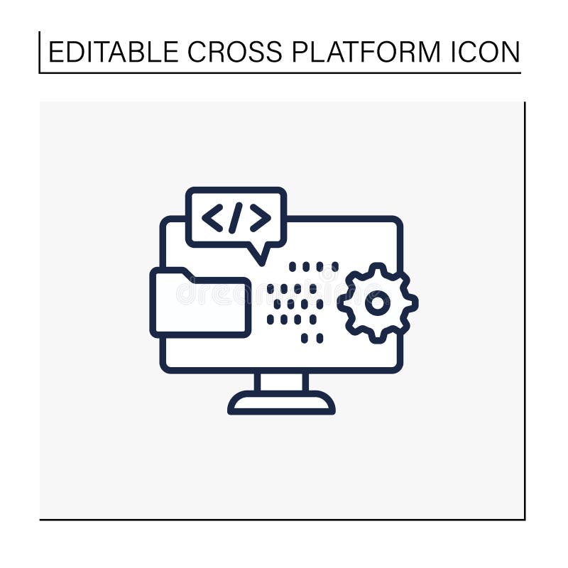 Environment Day Line Icons Set Stock Vector - Illustration of support ...