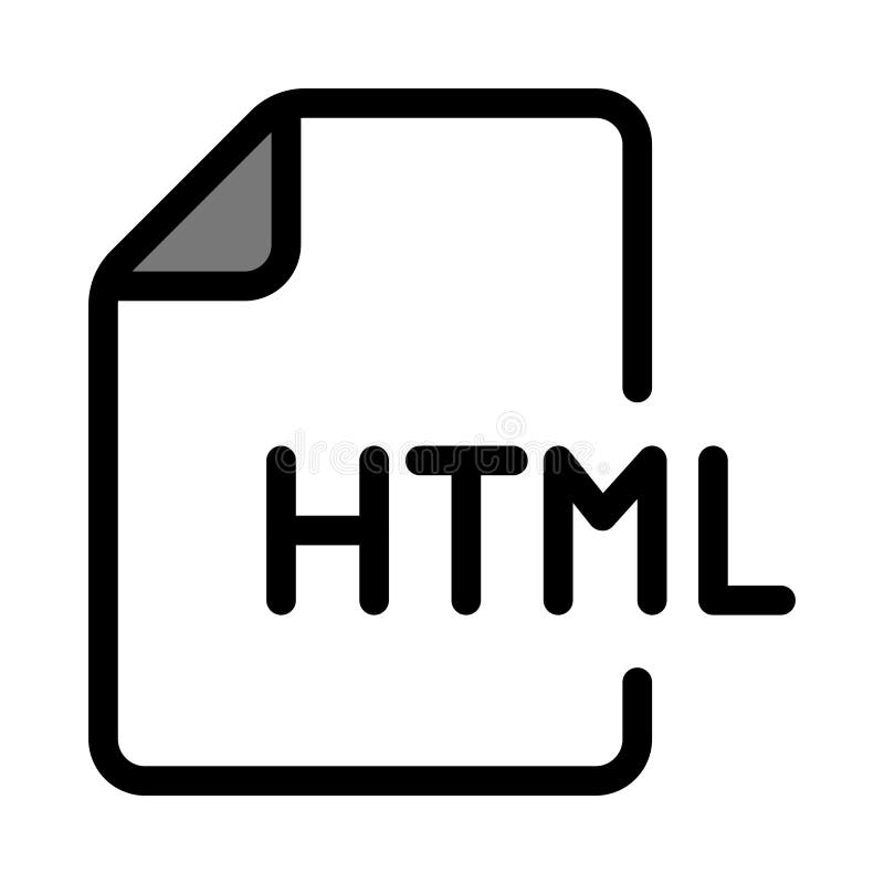 Html Flat Icon