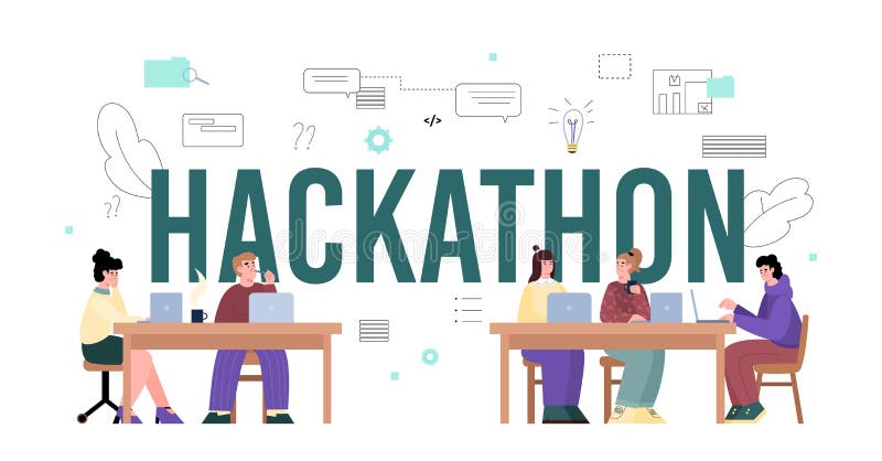 Hackathon Background Stock Illustrations – 367 Hackathon Background ...
