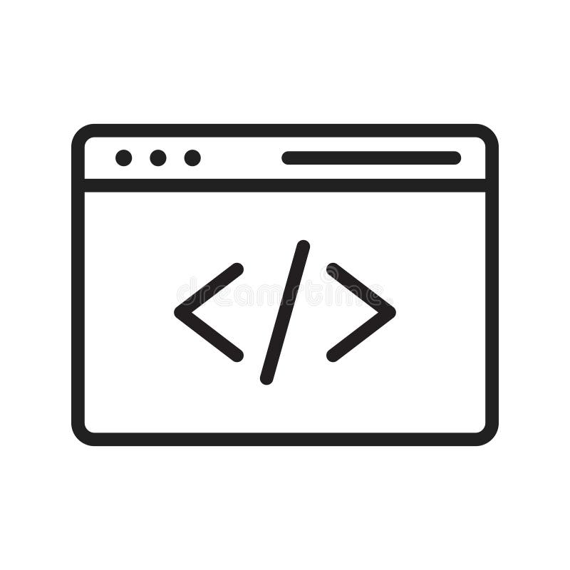 Programming Icon Image Suitable For Mobile Apps Web Apps And Print