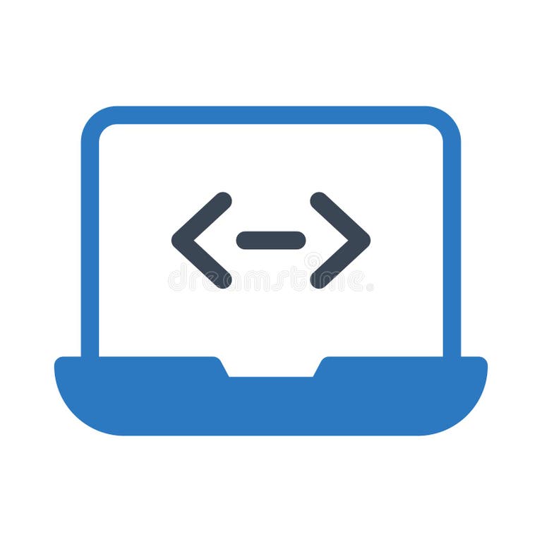 Programming Vector Glyph Color Icon Stock Illustration - Illustration ...