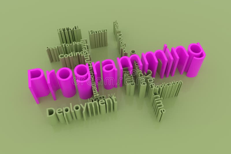 Programming, ICT, Information Technology Keyword Words Cloud. for Web ...