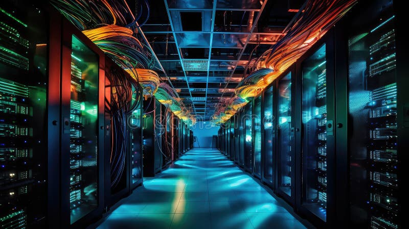 Virtualization Information Technology Strategy Stock Photo - Image of encryption, efficiency ...