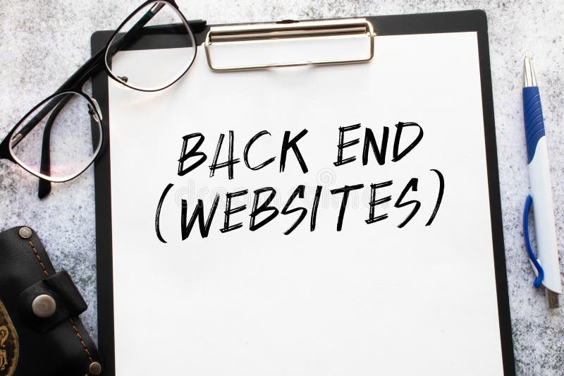 Sql Programming Language Paper Width Word Sql And Pencil On Laptop Keyboard Stock Image Image