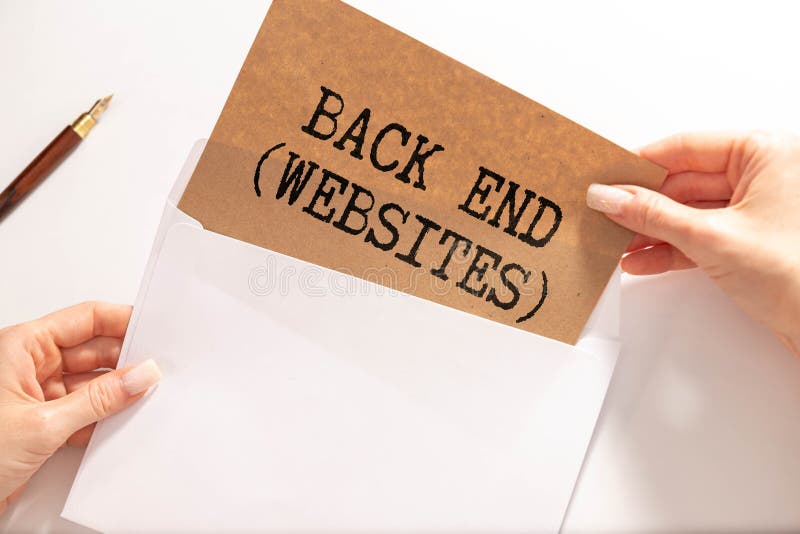 Programming of Internet Website. Developer Occupation Work Photo ...