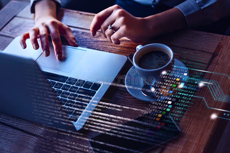 Programmer Explains A Coding Technique Stock Image Image Of Digitally Html 319608085