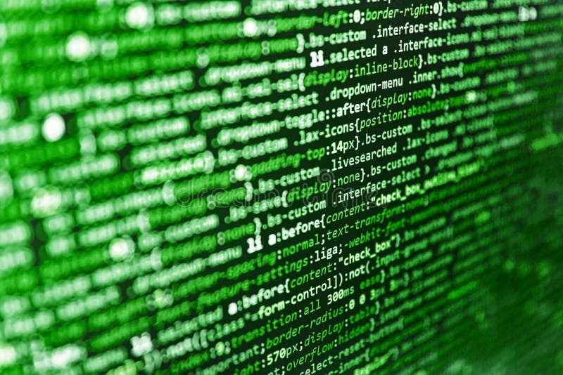 Programming Javascript On Laptop Computer Screen Programming Of Internet Website Screenshot