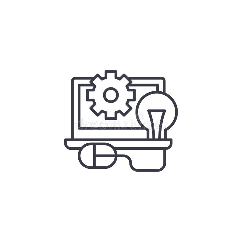 Programming Linear Icon Concept. Programming Line Vector Sign, Symbol ... Programming Linear Icon Concept. Programming Line Vector Sign, Symbol ...