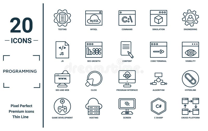 Game Programming Icon Stock Illustrations – 1,637 Game Programming Icon ...